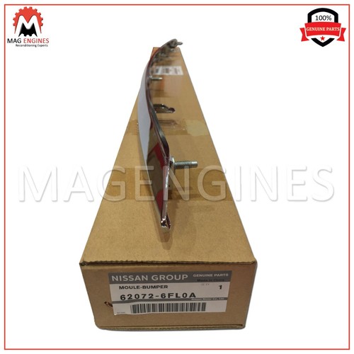 62072-6FL0A GENUINE OEM MOULDING-FRONT BUMPER 620726FL0A | eBay