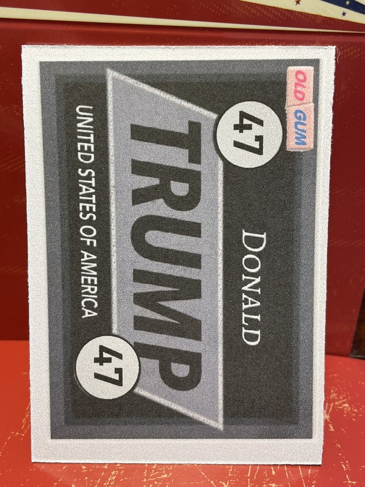Donald Trump 2024 “Team Trump” Custom ACEO Card MAGA 50% Donated 2 Team ...
