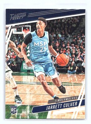 2019 Panini Chronicles Jarrett Culver #56 RC Minnesota Timberwolves ...