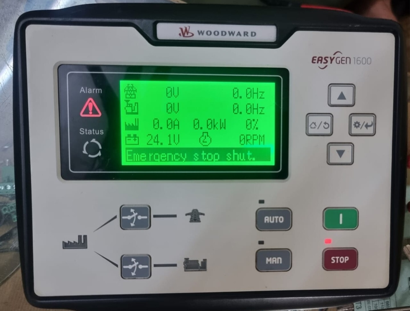 WOODWARD EASYGEN 1600 CONTROLLER PART NUMBER : 8440-3004 REV:B | eBay