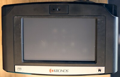 3 Kronos InTouch 9000 Time Clocks w/ Bio Scanner 8609000-001 | eBay