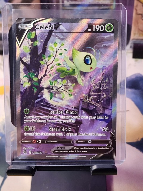 Pokémon TCG Celebi V Fusion Strike 245/264 Holo Full Art for sale ...