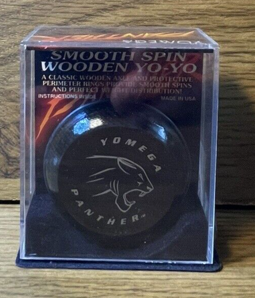 Yomega Vintage Panther Yo-Yo Collectible In Original Packaging Wooden ...
