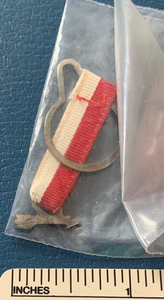 NOS ORDER OF THE ARROW Boy Scout POCKET DANGLE RIBBON OA Uniform badge ...