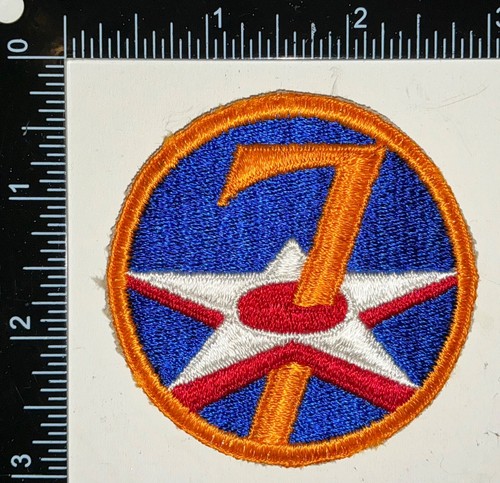 WWII US 7th Seventh Army Air Force AAF US Made Patch | eBay
