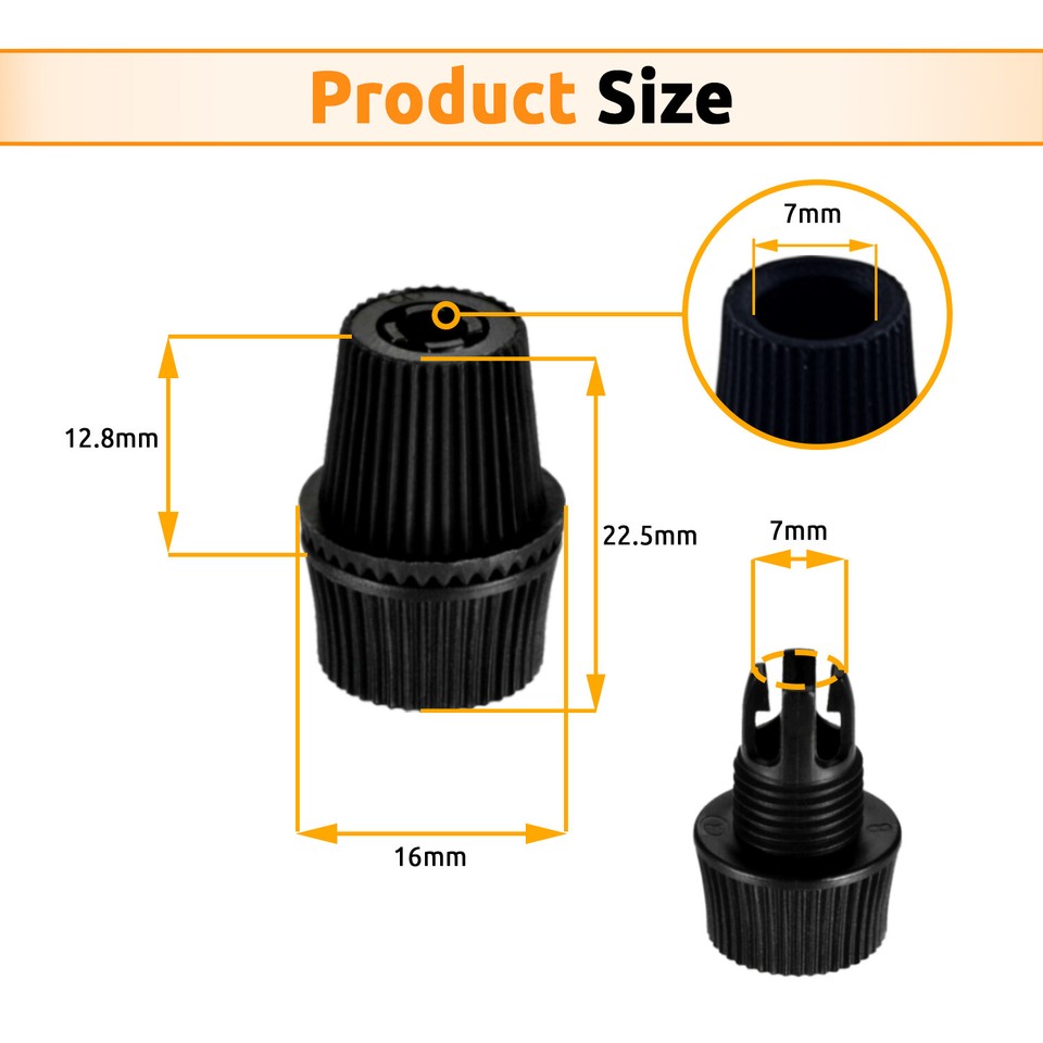 Vintage Pendant Strain Relief Plastic Cord Grip Retro Cable Lock 10mm ...