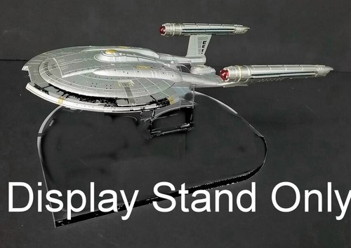 acrylic display stand ONLY for Star Trek Eaglemoss XL Enterprise NX-01 ...