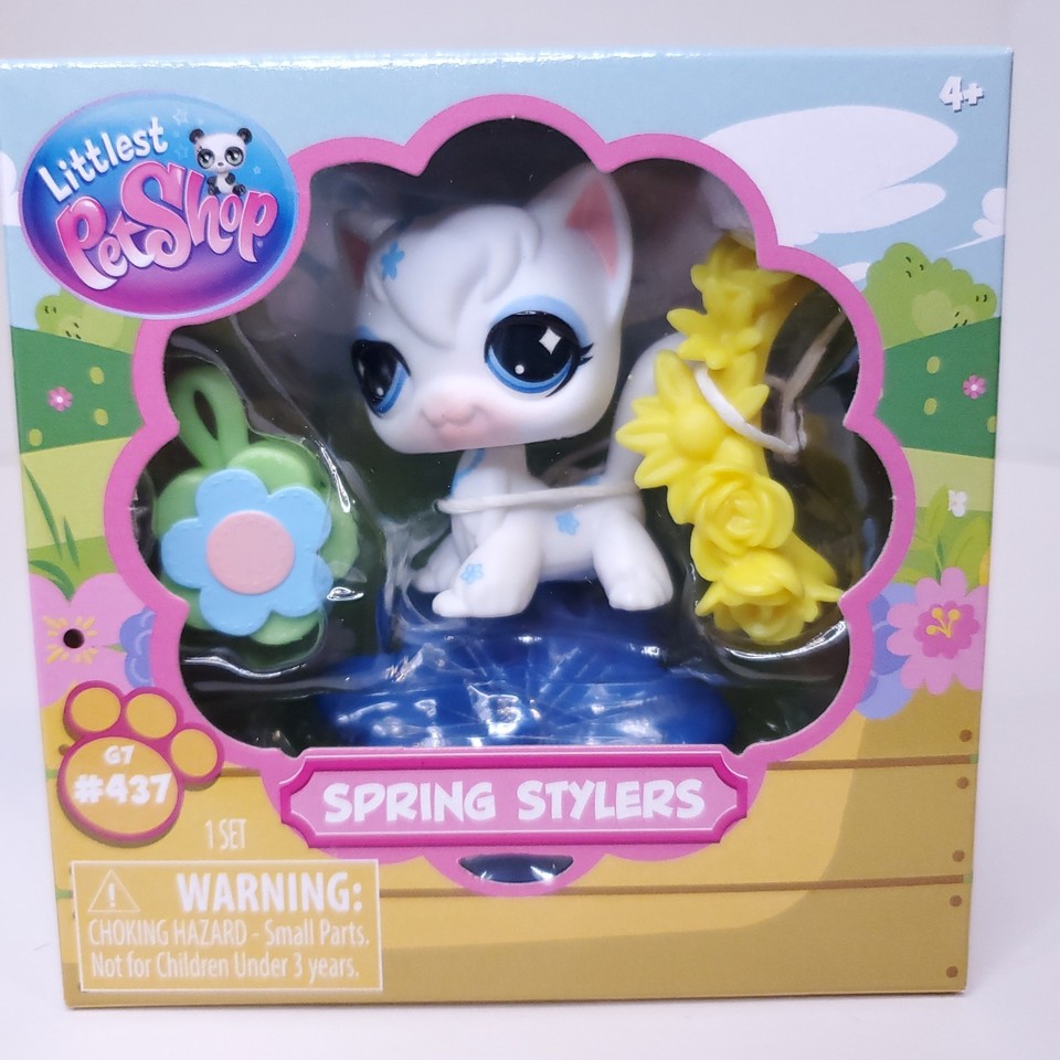 Littlest Pet Shop SPRING STYLERS G7 #437, 438, 439, 440 Season 5 ...
