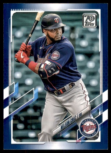 2021 Topps Walmart Royal Blue #219 Nelson Cruz | eBay