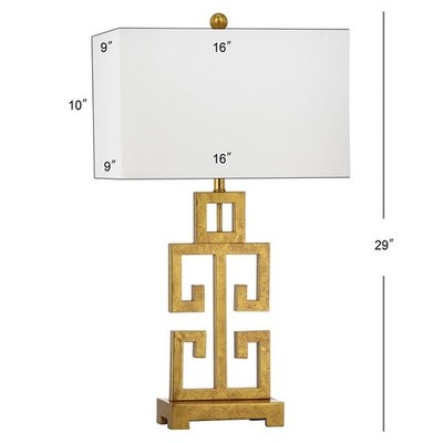 Safavieh GREEK KEY TABLE LAMP, Reduced Price 2172779481 LIT4305A-SET2 ...