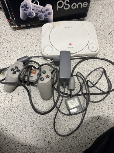 Sony PSOne PS1 PlayStation 1 Console X2 Controllers | eBay UK