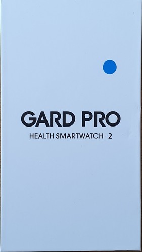 Gard Pro Health Smartwatch 2 Blue iOS/Android Compatible | eBay UK