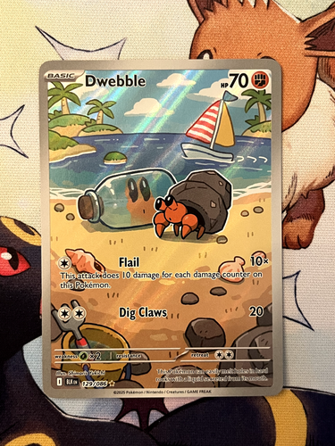 Dwebble - 129/086 IR - Pokemon TCG: Black Bolt - NM | eBay