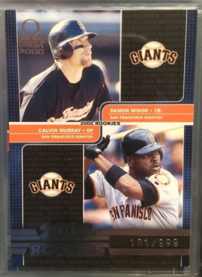 2000 Pacific Omega Damon Minor/Calvin Murray "2000 Rookies" (#207) /999 ...