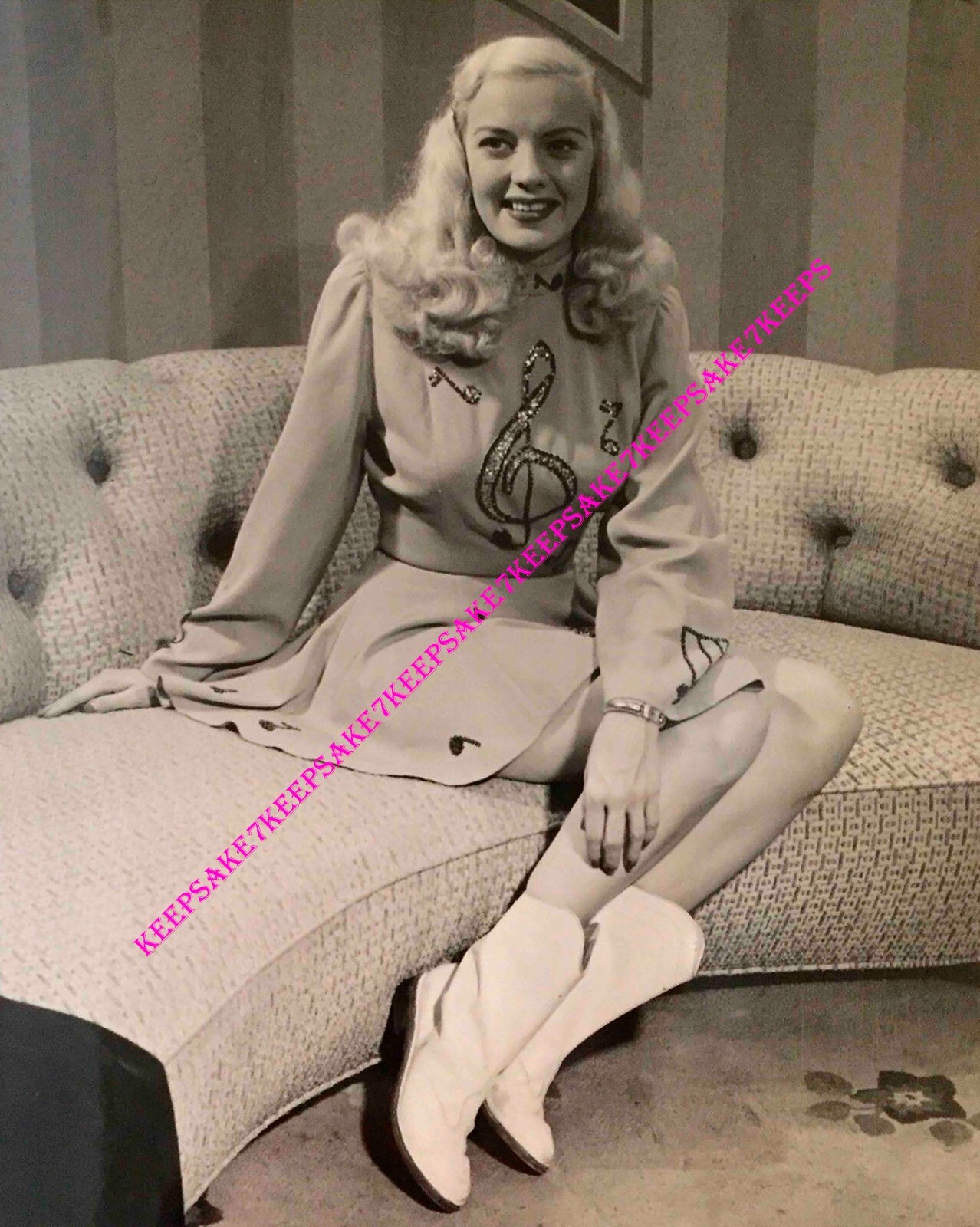 MARY HARTLINE - EARLY TELEVISION STAR - "SUPER CIRCUS" 8 x 10 PHOTO A ...