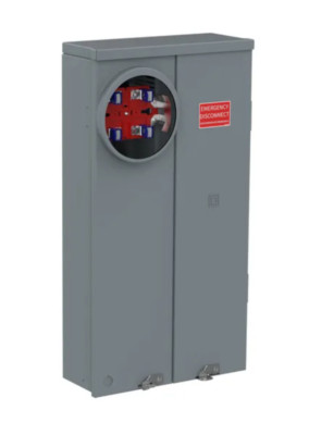 Square D 200 AMP Meter & Main Disconnect QU816F200PS (Brand New ...