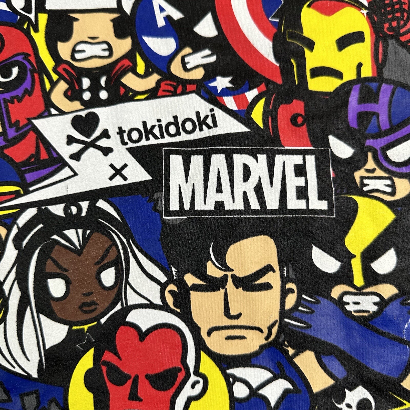 2012 Tokidoki x Marvel Studios Graphic Short Sleeve T… - Gem