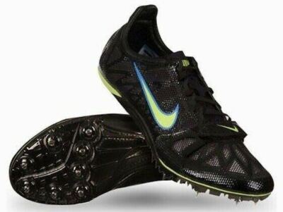 NIKE Zoom Superfly R3 Sprinter Spikes Shoes Black Lime Blue Sprint NEW ...