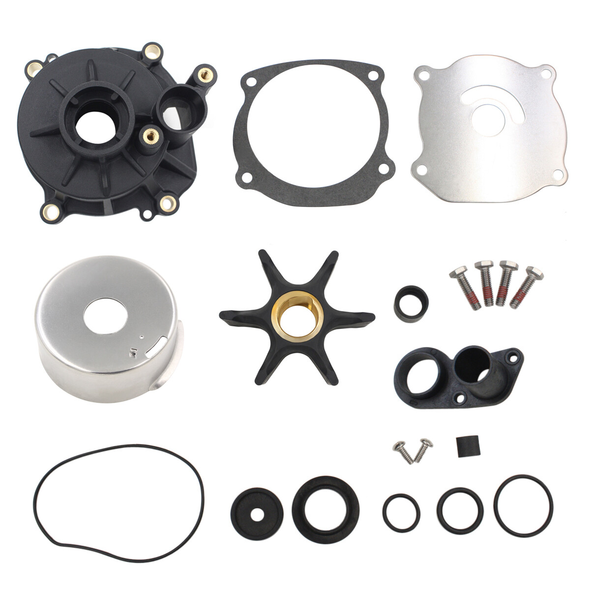 Water Pump Impeller Kit For Johnson Evinrude 85-300 HP- 5001594 ...