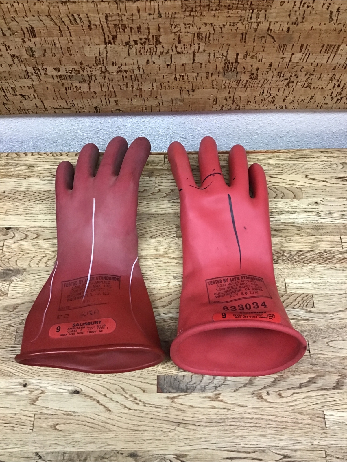 Salisbury Rubber Gloves Size 9 FACTORY REJECT Use For Gardening ...