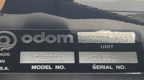 Odom Hydrographic Systems Digibar Pro Sound Velocimeter DB1200 | eBay