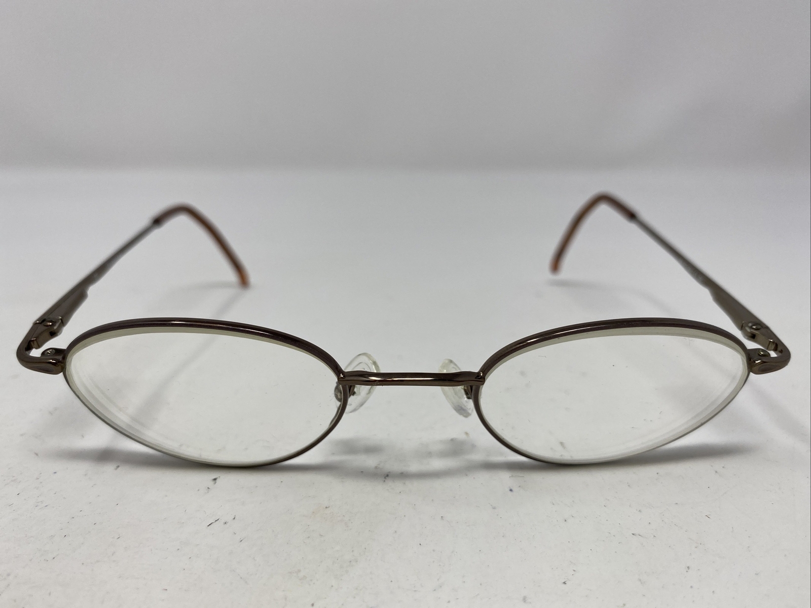 Elizabeth Arden EA PT-20-1 46-20-145 Light Brown Full Rim Eyeglasses ...