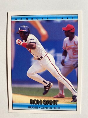 1992 DONRUSS #284 RONALD GANT NM-MT MLB BASEBALL CARD | eBay