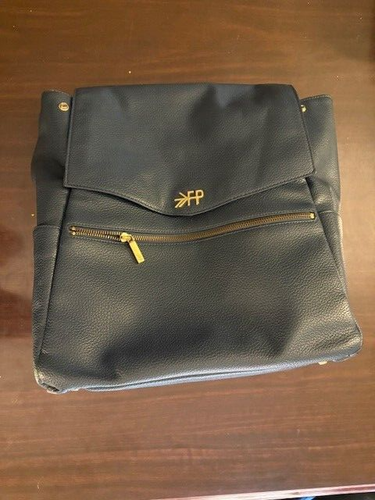 Freshly Picked FP Baby Diaper Bag Convertable Backpack Blue Vegan ...