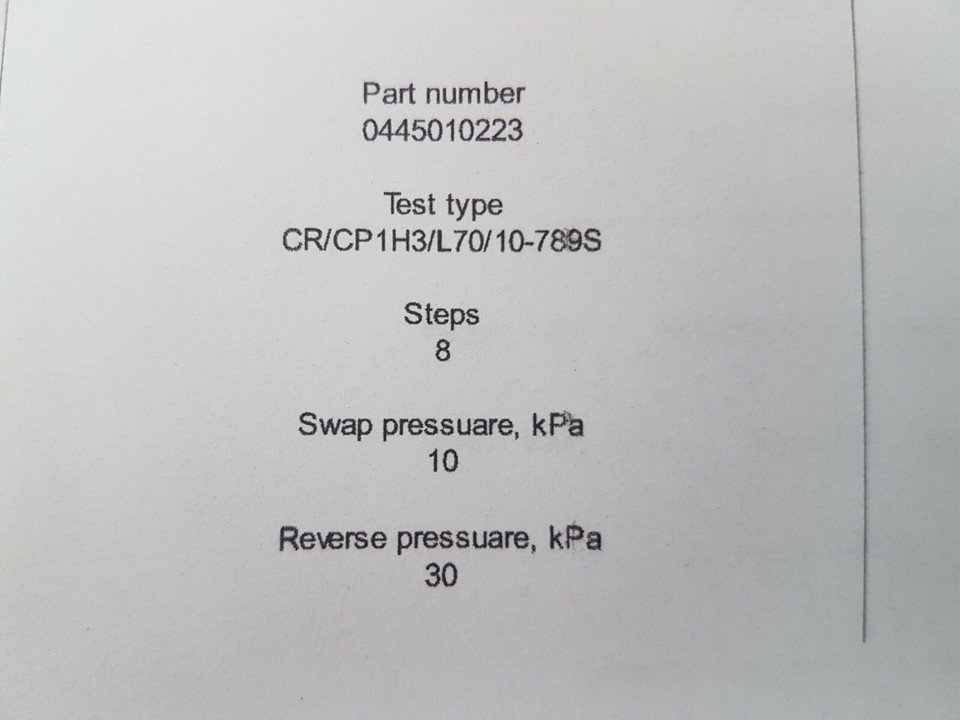 0445010223 NISSAN X-TRALE 2.0D 2011 HIGH PRESSURE FUEL PUMP H8200690744 ...