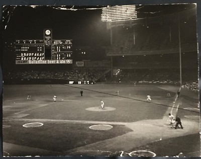 1959 Yankee Stadium Mickey Mantle At Bat Oversized Photo Ken Regan | eBay