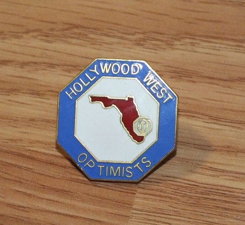 Hollywood West Florida Collectible Optimist Souvenir Lapel Pin | eBay