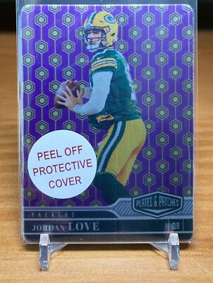 2023 Panini Plates & Patches Jordan Love Vector Metal 8/35 | eBay
