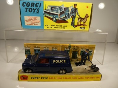 Corgi Toys 448 BMC Mini Police Van Vintage Original Boxed Excellent ...