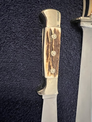 Vintage NOS Hubertus Waidblatt & Nicker Hunter’s Super Set Knife In ...