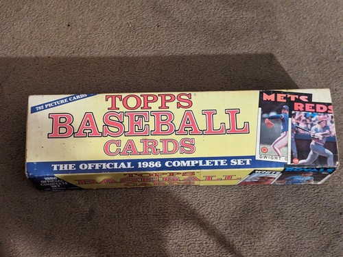 1986 Topps Baseball Complete Set #1-792 - Nolan Ryan Cal Ripken Jr ...