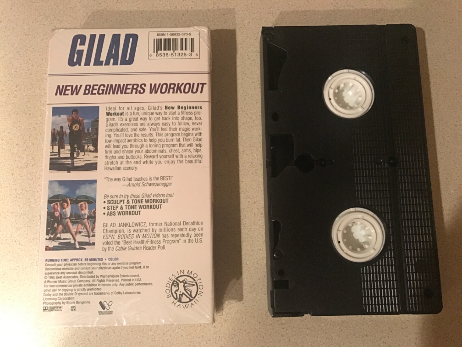 Gilad: New Beginners Workout (VHS, 1995) Gilad Janklowicz 85365132535 | eBay
