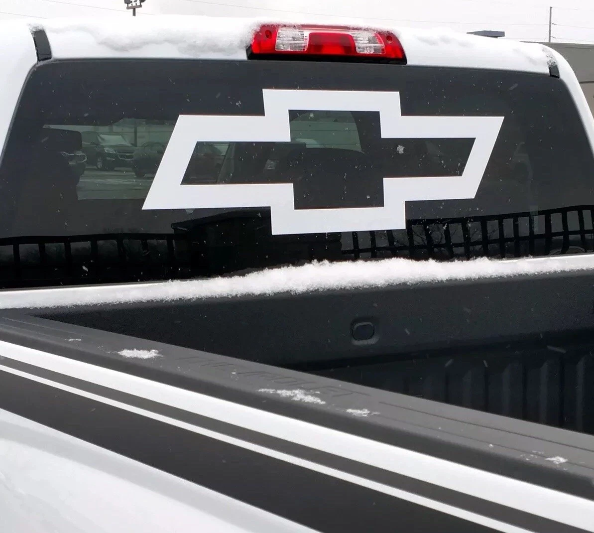 Chevy Bowtie Decals Back Window