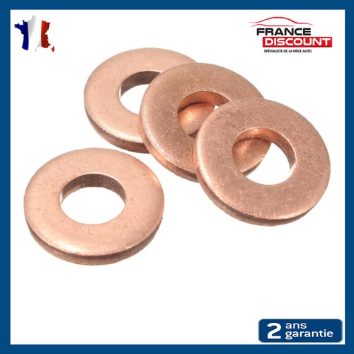 4x Joint étanchéité injecteur 1,6l hdi tdci DV6 =198185 198170 198415 ...