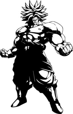 Broly Dragon ball Z Super decal sticker for car/truck laptop window ...