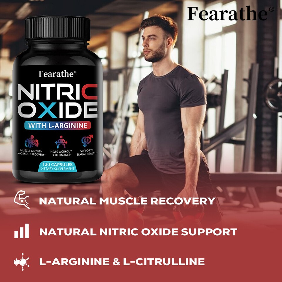 Nitric Oxide Supplement with L-Arginine, L-Citrulline HIGHEST POTENCY ...