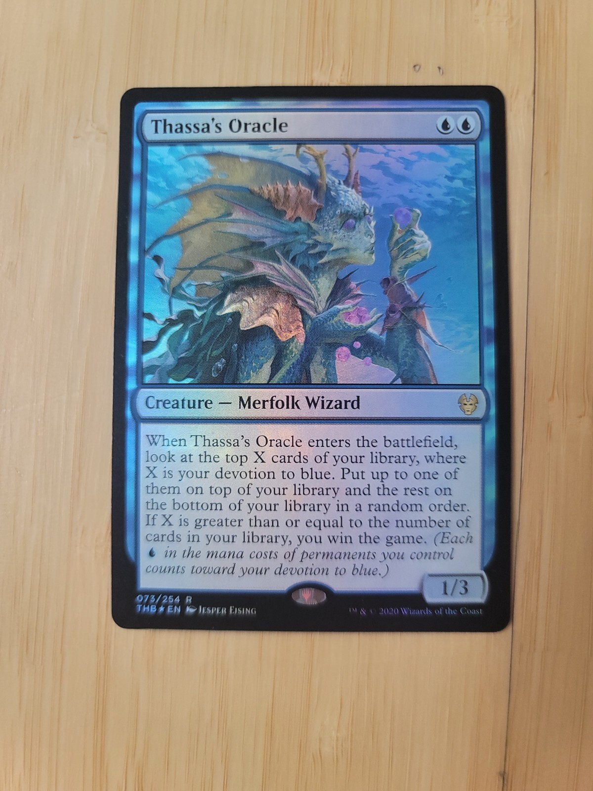 MTG Thassa's Oracle Theros Beyond Death Foil - Rare | eBay