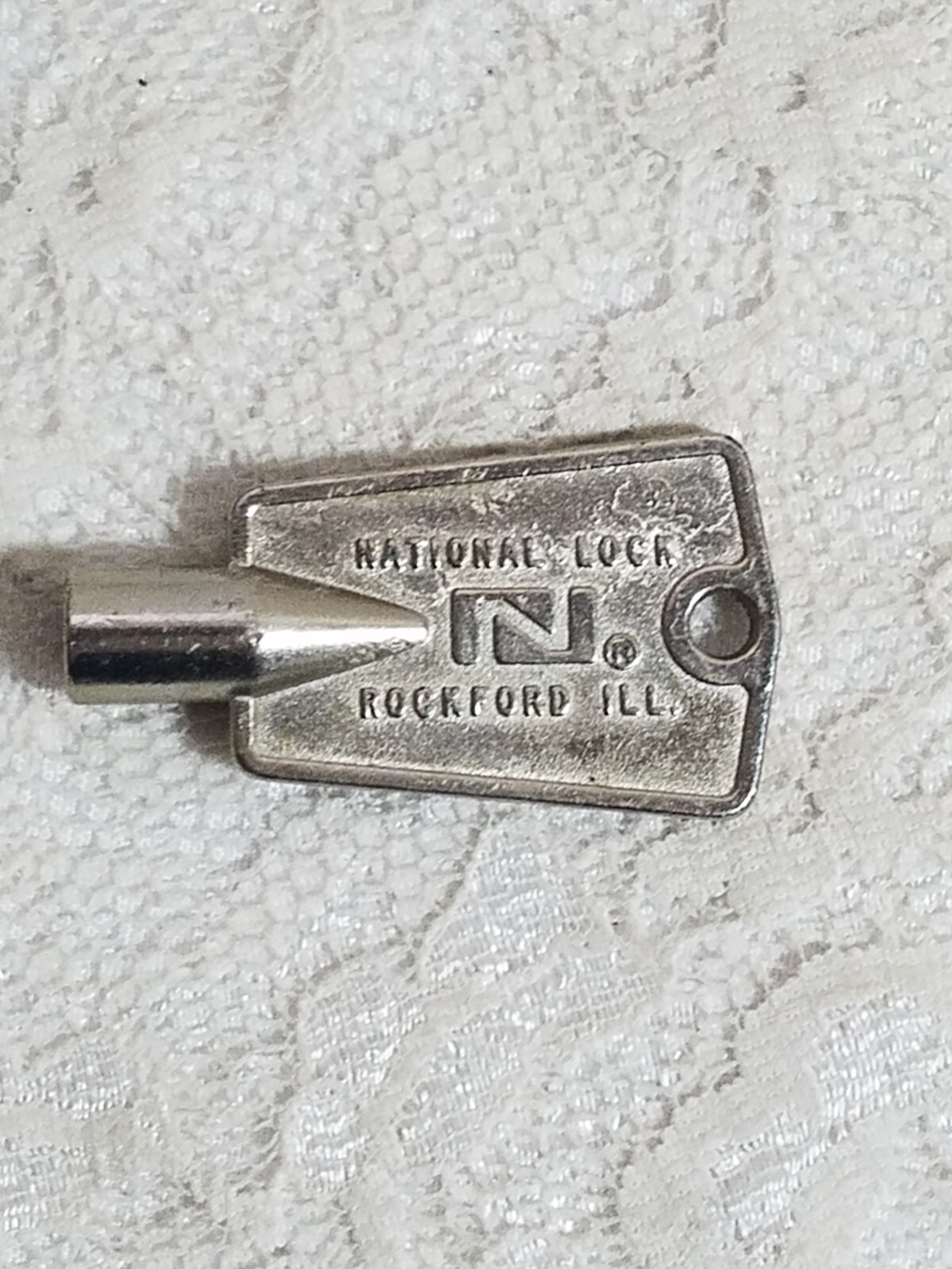 Vintage National Lock Freezer Key Pentagon Rockford Illinois IL | eBay