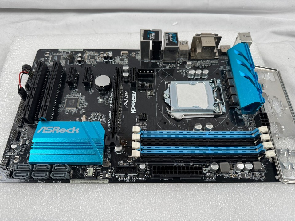 ASRock H97M PRO4 Intel LGA1150 DDR3 mATX Motherboard; Tested | eBay