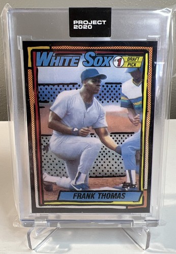 Topps Project 2020 #297 Frank Thomas by Joshua Vides w/Box - PR 1858 | eBay