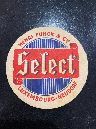 ANCIEN SOUS-BOCK - SELECT LUXEMBOURG-NEUDORF HENRI FUNCK & CIE #2 | eBay