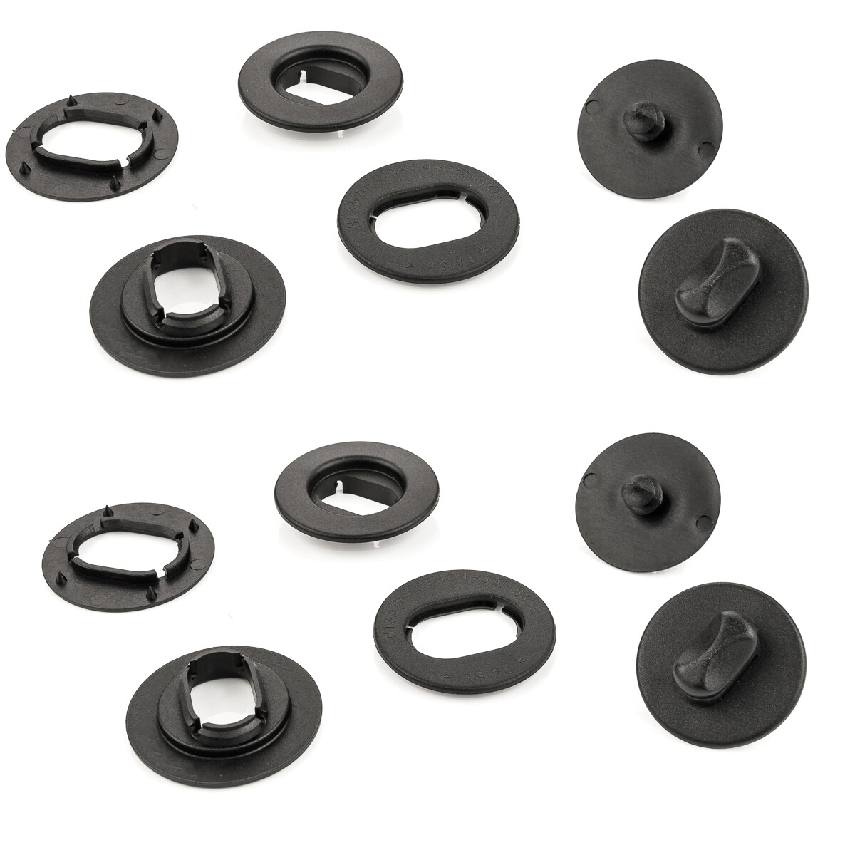 Set Floor Car Mats Mounting Clips for VW Transporter T4 T5 Multivan V ...