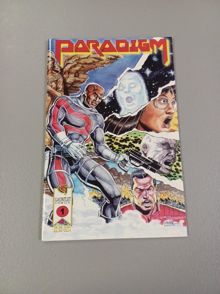 Paradigm #1 Comic 1993 Gauntlet Comics UN Brent Dorian Carpenter Georges Jeanty | eBay