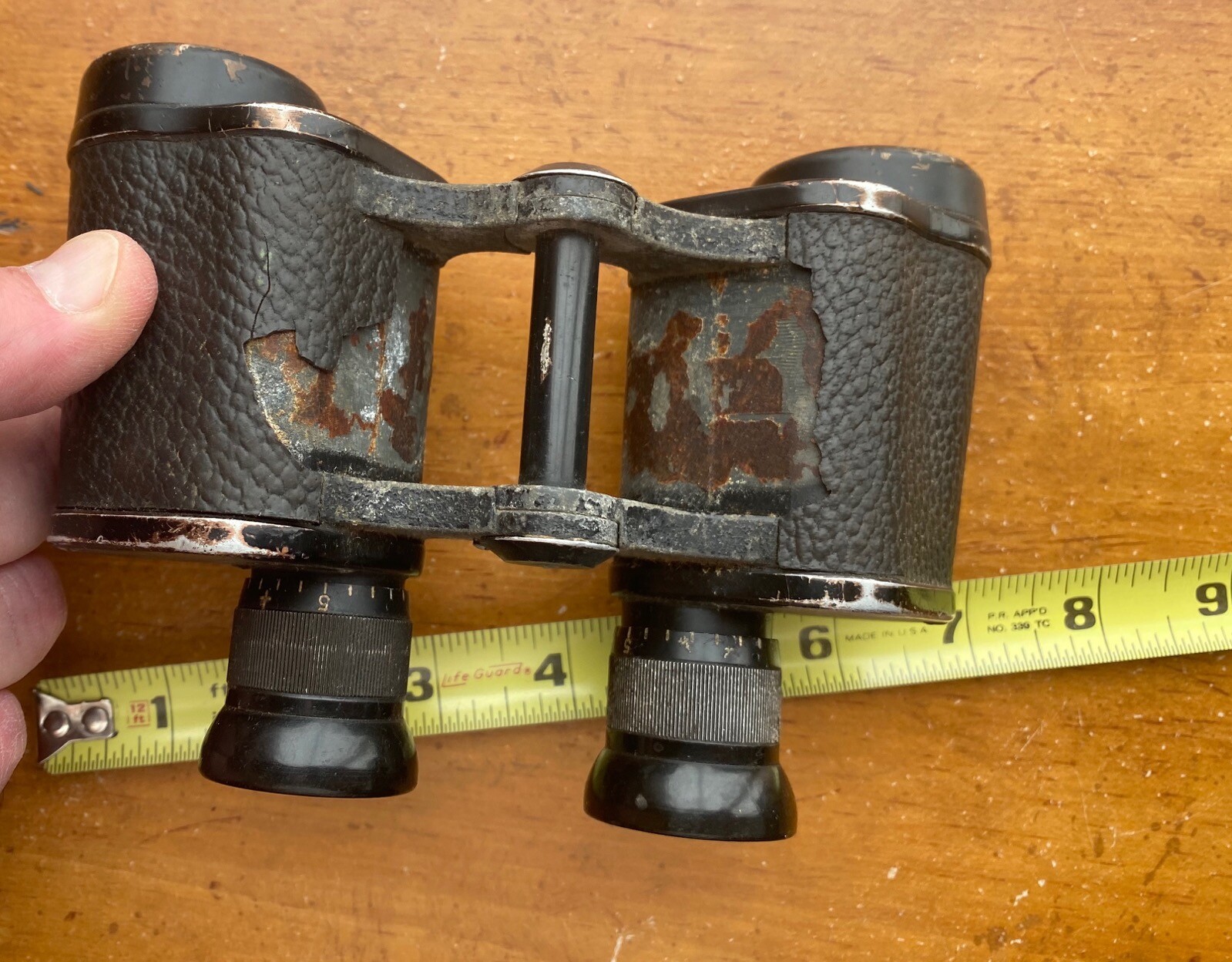 Original German WW2 Hensoldt Wetzlar Binoculars Stadiametric Ranging ...