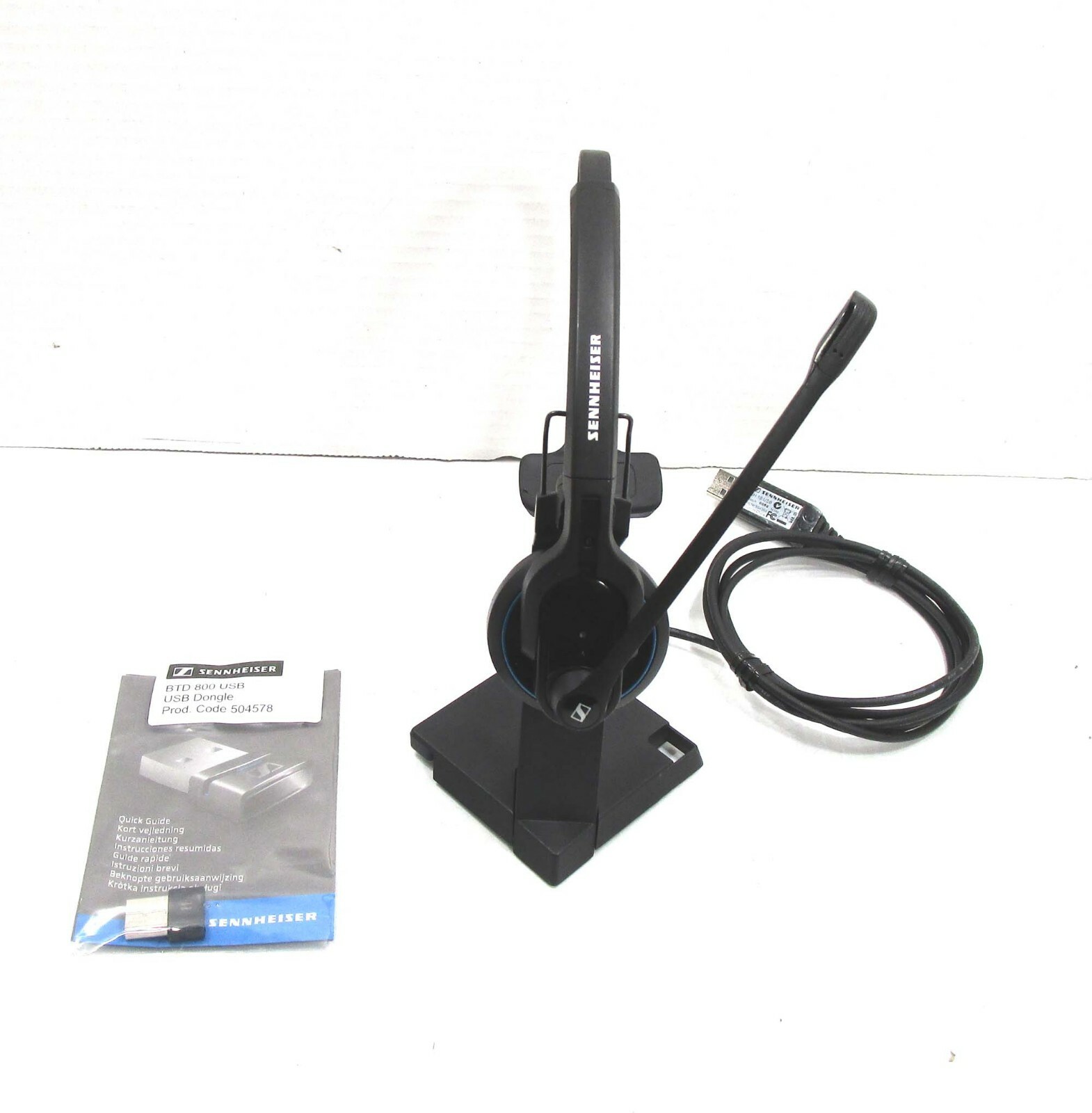 SENNHEISER MB PRO 1 UC ML Bluetooth Headset with Dongle & Charging ...