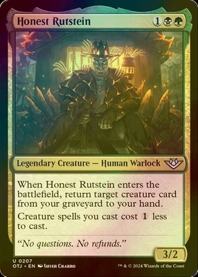 MTG FOIL Honest Rutstein English OTJ | eBay